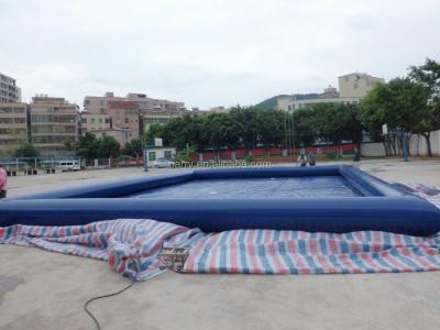 Chine Piscine gonflable de flottement commerciale de bateau 10m*10m à vendre