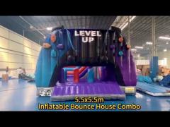 Personalizza dimensione all'ingrosso livello fino gonfiabile Bouncer Combo Bouncy castello per bambini