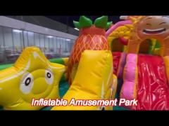 Zoo Animal Urso Sério Coelho Pequenos Crianças Bouncy Castle Parque Temático Cidade Divertida Para Crianças