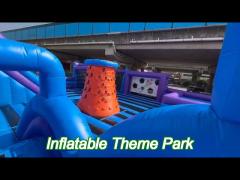 Commerciële buiten speeltuin Games Park Bounce House Opblaasbaar pretpark Voor volwassenen Kinderen