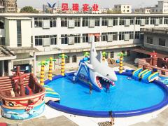 Commerciale Grande o Piccolo Palm Tree gonfiabile piscina scivolo, Giardino Giungla tema gigante gonfiabile piscina scivolo
