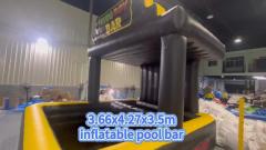 inflatable pool bar