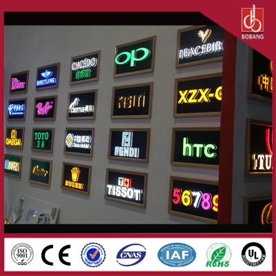 China Professional manufacture thin light letter signage for famous store;standard export luxury for sale