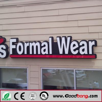China Outdoor waterproof aluminium advertising frames, shop names board designs for sale