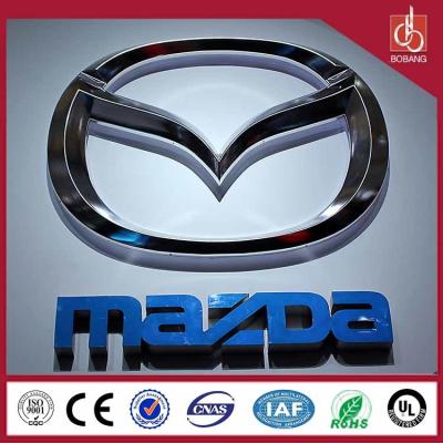 China Good Quality Vacuum Formed brightness 3D japanese car logos for sale