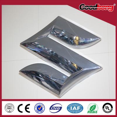 China Good Quality Vacuum Formed brightness 3D japanese car logos for sale