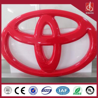 China Outdoor 3D LED lighting car dealer signs for car company for sale