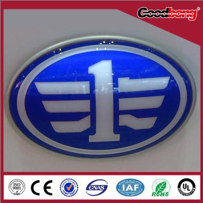 China Custom Vacuum Forming Acrylic logo Advertising Auto 4s Car Shops for sale