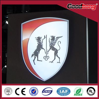 China Custom Vacuum Forming Acrylic Advertising Car Logo for sale