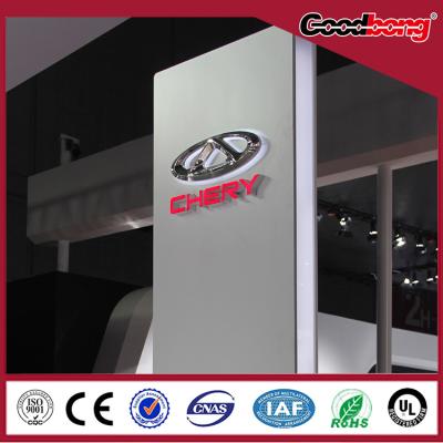 China Anti-wind Vacuum Formed Backlit Illuminated car logo sign for sale