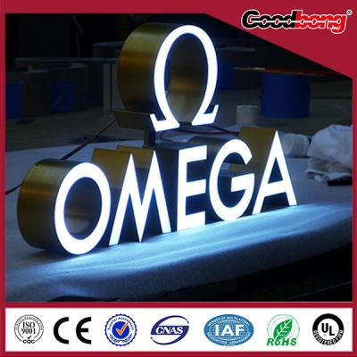 China Brightness backlit metal letters and numbers, LED letter signs, for sale