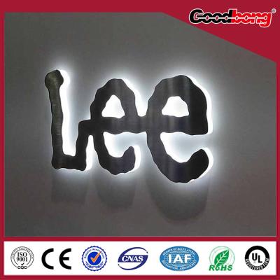 China Outdoor and indoor 3D LED backlit plastic letter signs for sale