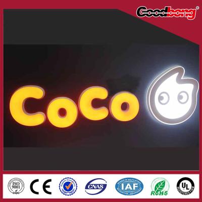 China Customized Outdoor large LED channel letter material sign for company logo for sale
