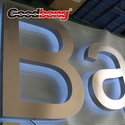 China Metal Adhesive Letters, self adhesive metal letters, backlit metal letter for sale