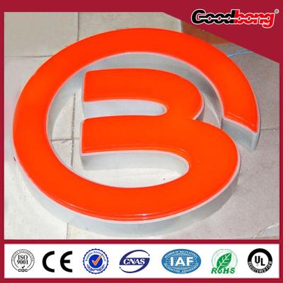 China Clear acrylic light box sign, outdoor sign, LED letter box sign for sale