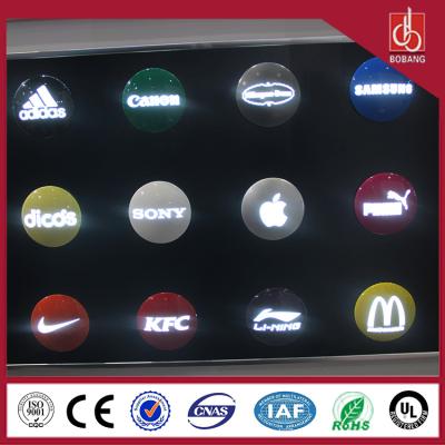 China Advertising plastic acrylic LED light box vacuum forming for sale