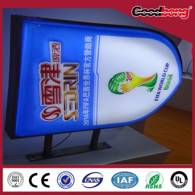 China Advertising Beautiful Illuminated Acrylic Beer light box for sale