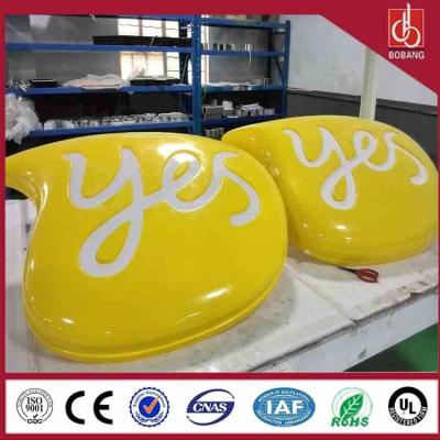China Promotional high quality outdoor advertising illuminated light box signage for sale