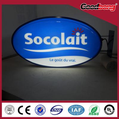 China Hot Saling custom wall mounted sign make light box sign for sale