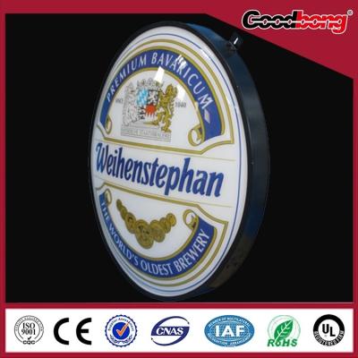 China Vacuum forming light box sign , circular light box , curved light box for sale