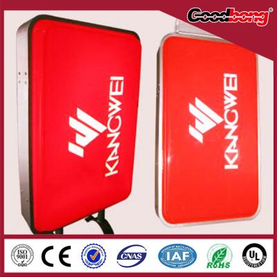 China New Design LED Display Hanging Acrylic Aluminium frame Light Box for sale