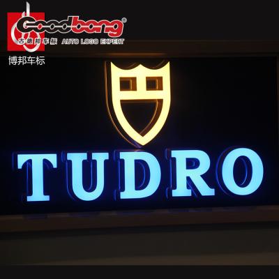 China light box sign letters decorative crystal letters embossing acrylic letter sign for sale
