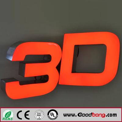 China Building Roof/ Hall /Shop Front 3D Brand Logo Sign/ Signage/ Signboard/ Billboard for sale