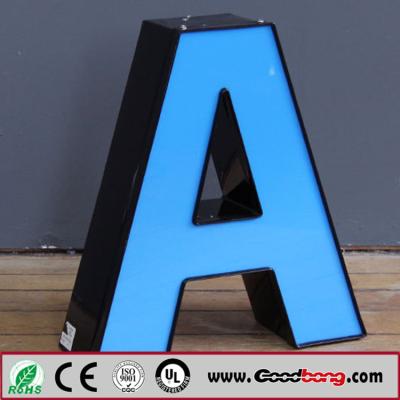 China Waterproof wall mounted stainless steel acrylic base backlit letter, channel letter signs for sale