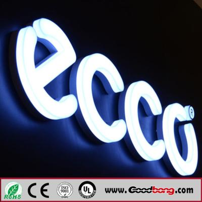 China Custom outdoor any font laser engraved 3D led acrylic alphabet letter, standing ABS alphab for sale