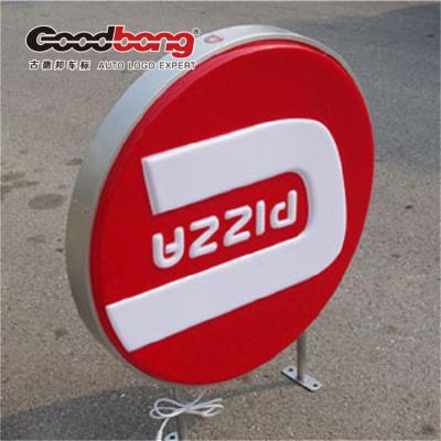 China round illuminated top light box for sale