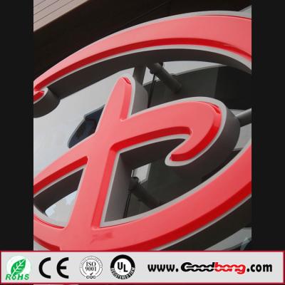 China acrylic vacuum forming 3d lighting waterproof led make up light box for sale