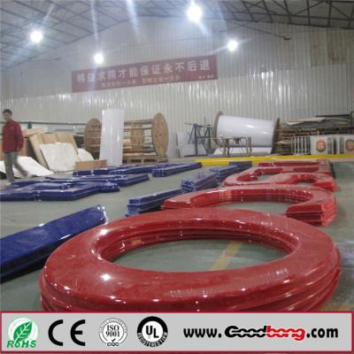 China outdoor acrylic advertising led double sided light box for sale