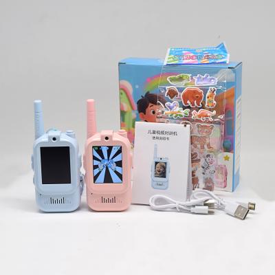 China 2025 New Model Video Intercom Rechargeable 2.4G Clear Audio with 30Mixel Live Video for Gift Children's Walkie-talkie for sale