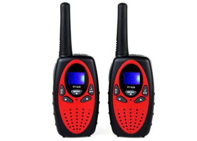 China ABS Material Small Walkie Talkies For Team Communication Red / Black Color for sale