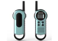 China 3-5KM Work Range Rechargeable Walkie Talkies With Key Lock Function for sale