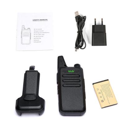 Cina 16 walkie-talkie tenuto in mano di frequenza ultraelevata dell'ABS 5W 5KM dei canali in vendita
