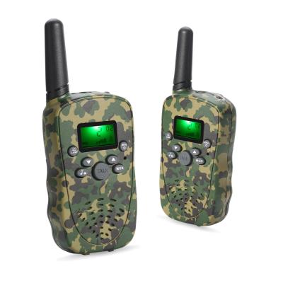 China Lcd Vertoning 0.5W 5 Mijlen 3AA-het Stuk speelgoed van de Batterijenwalkie-talkie Te koop