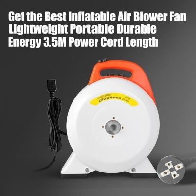 China Get the Best Inflatable Air Blower Fan Lightweight Portable Durable Energy 3.5M Power Cord Length for sale