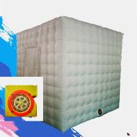 China 100w Inflatable Santa Blower , Flame Retardant Small Inflatable Blower for sale