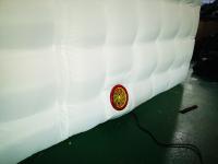 China 100w Inflatable Santa Blower , Flame Retardant Small Inflatable Blower for sale