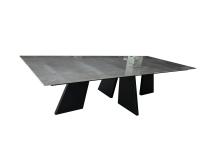 China Contemporary Ceramic Extendable Dining Table Customized 3000*1200mm for sale