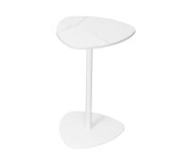 China Multi Functional Porcelain Side Table 400mm Diameter White Ceramic End Table For Home Use for sale