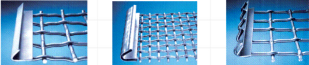 Welded insert edge preparation for crimped mesh screen