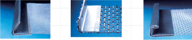 Hooked edge welded preparation for crimped mesh screen