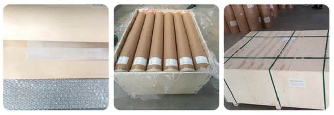 Packaging options for stainless steel wire netting