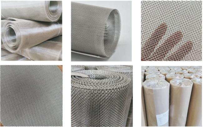Packaged stainless steel mesh ready for shipping