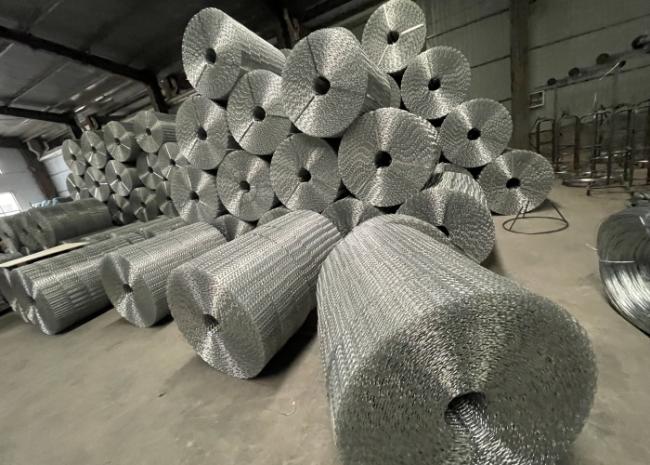 Hot Dipped Galvanized Reinforced Wire Mesh quality inspection