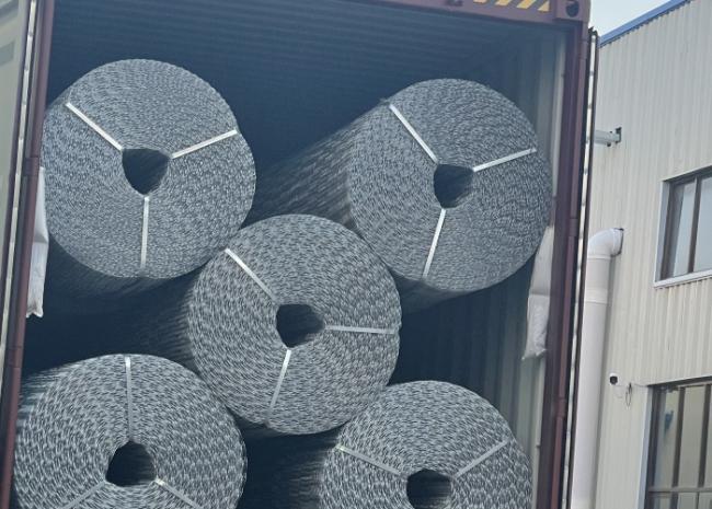 Industrial application of reinforced wire mesh