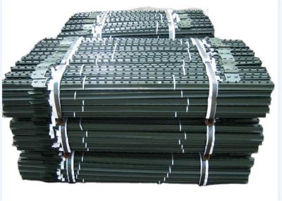 China 8" Height Green Tee Studded Fence Post T Type for sale