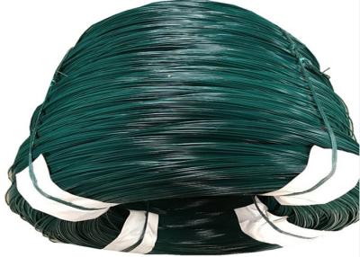 China 2.4mm Diameter Green Pvc Coated Iron Wire Corrosion Resistance for sale